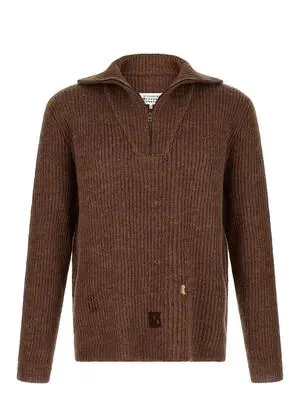 MAISON MARGIELA Mending Sweater - Brown