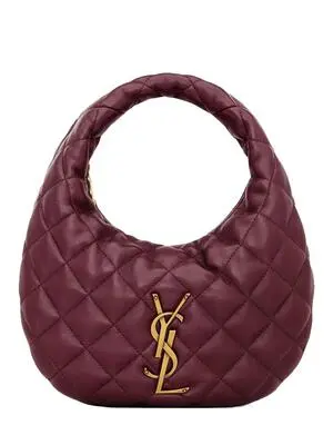 Saint Laurent Icarino Quilted Handbag - Red