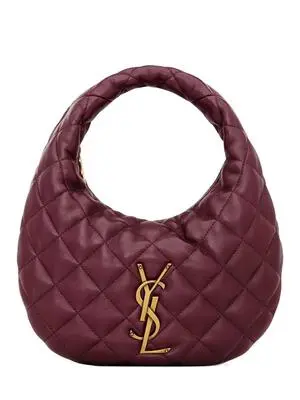 Saint Laurent Icarino Quilted Handbag - Red