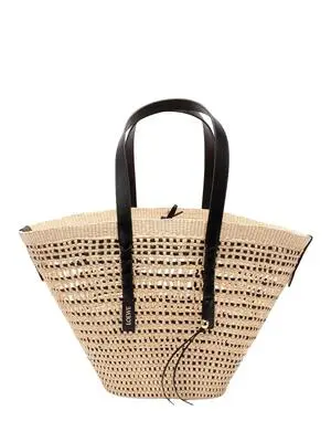 Loewe Paula`s Ibiza `braid` Medium Basket Bag - Multicolor