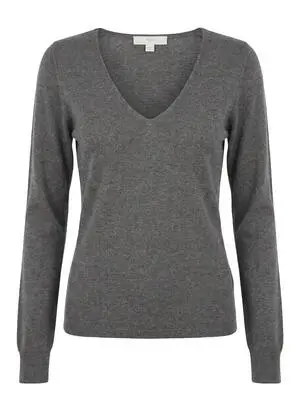 Malo MALO Cashmere V Neck Sweater Multicolor