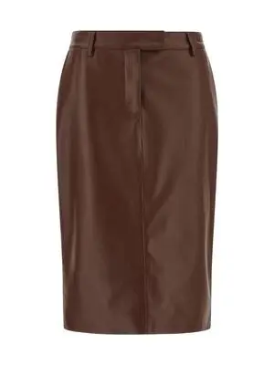 GIUSEPPE DI MORABITO Giuseppe Di Morabito Women Leather Skirt