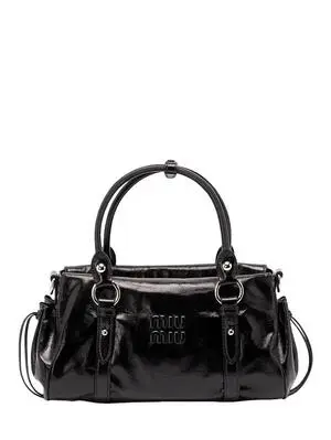 Miu Miu Shiny Leather Handbag - Multicolor