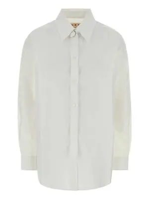 Marni Poplin Shirt - White
