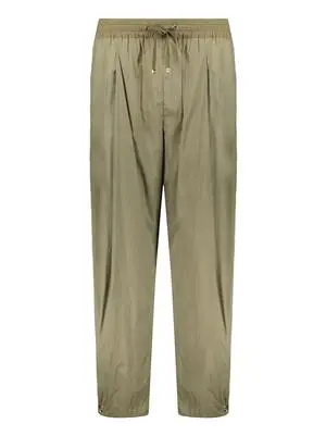 Herno Drawstring Elastic Waist Pants - Green