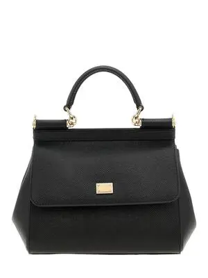 Dolce & Gabbana Dolce & Gabbana Women 'Sicily' Medium Handbag Black