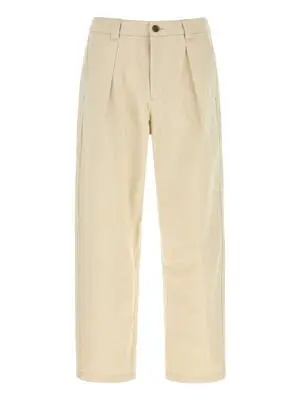A.p.c. Sand Cotton Blend Renato Pant - Brown