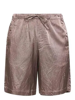 DRIES VAN NOTEN Dries Van Noten Men Old Rose Viscose And Cotton Shorts