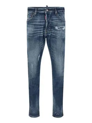 Dsquared2 Teddy Denim Jeans - Blue