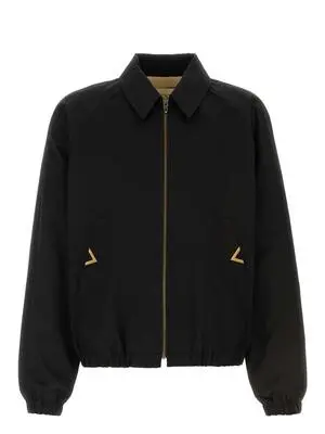 Valentino Garavani Cotton Jacket - Black