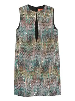 Missoni MISSONI Sleeveless Short Dress Multicolor