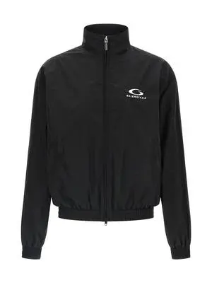 Balenciaga Tracksuit' Bomber Jacket - Black