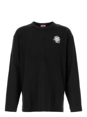 Kenzo Black Cotton Oversize T-shirt - Multicolor