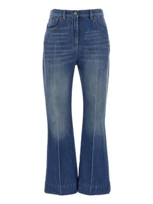 Valentino Garavani Flared Jeans - Blue