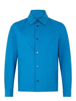 Herno Shirt Style Jacket - Blue