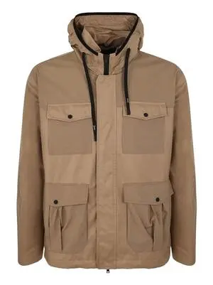 Herno Cargo Cotton Jacket - Brown