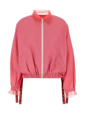 Fendi Fluo Viscose Blend Jacket - Pink