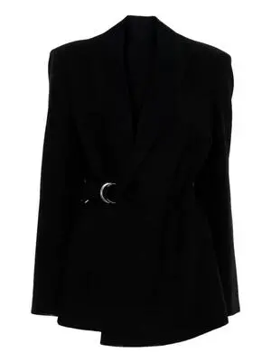 Loewe Wool Draped Jacket - Multicolor