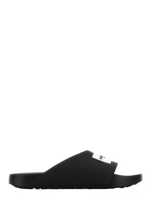 Givenchy Rubber Label Slides - Black