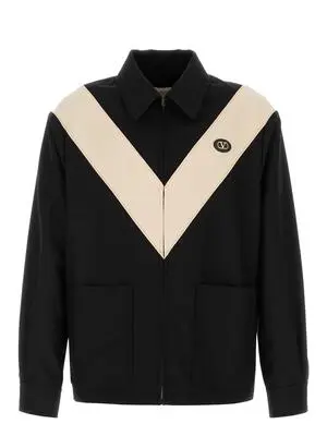 Valentino Garavani Gabardine Jacket - Black