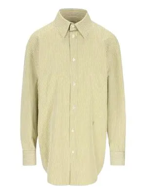 Saint Laurent SAINT LAURENT Striped Cotton Shirt Multicolor
