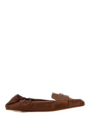 Dsquared2 Dsquared Women Caramel Leather Loafers Brown