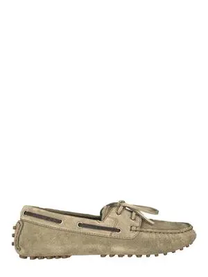 Brunello Cucinelli Suede Mocassini - Green