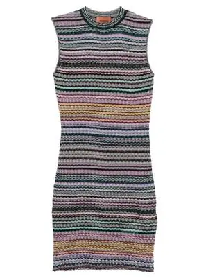 Missoni Sleeveless Short Dress - Multicolor