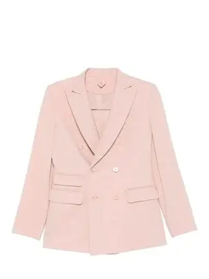 Max Mara Double-breasted Jacket - Multicolor