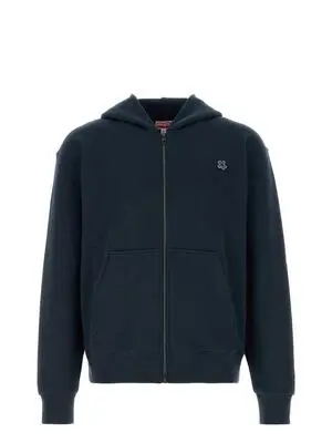 Kenzo Navy Cotton Sweatshirt - Blue