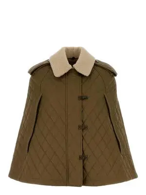 Burberry Cotton Cape - Green