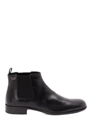 Prada Goatskin Ankle Boots - Multicolor