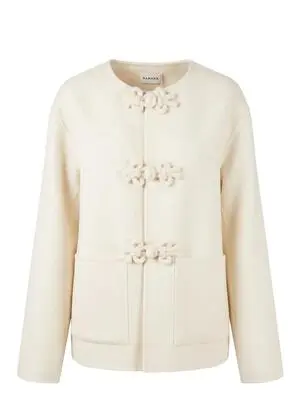 P.a.r.o.s.h Wool Coat - Multicolor