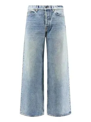 GOLDEN GOOSE Wide Leg Jeans - Multicolor