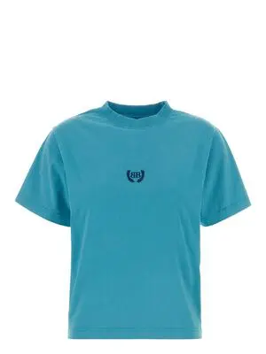 Balenciaga Cotton T-shirt - Blue
