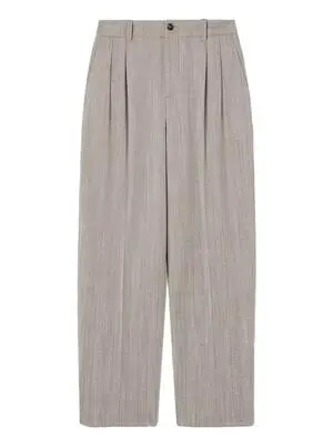 GOLDEN GOOSE Wool Tailored Pants - Multicolor