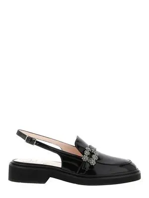 ROGER VIVIER Viv' Rangers Slingbacks - Black