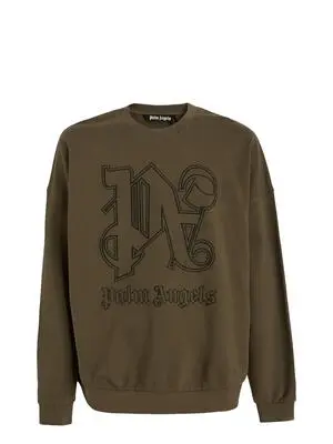 Palm Angels Graphic Crewneck Sweatshirt - Multicolor