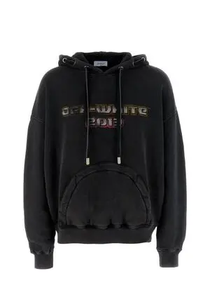 Off-White Graphic Hoodie - Multicolor