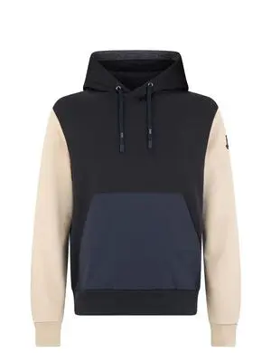 Herno Colour-block Hooded Sweatshirt - Blue