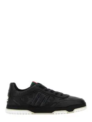 Gucci Printed Leather Sneakers - Multicolor