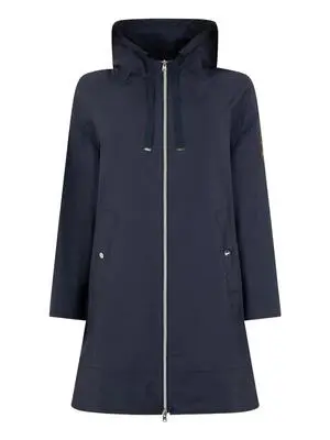 Herno Lightweight Parka Coat - Blue
