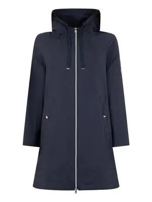 Herno Lightweight Parka Coat - Blue