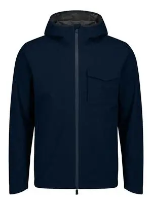 Herno Hooded Rain Jacket - Blue