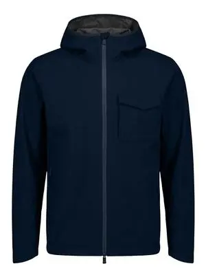 Herno Hooded Rain Jacket - Blue