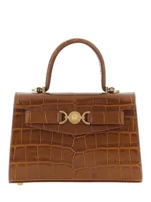Versace Medusa 95 Small Handbag - Brown