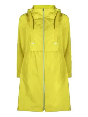 Herno Lightweight Parka Coat - Yellow