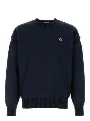 Kenzo Cotton Blend Sweater - Blue