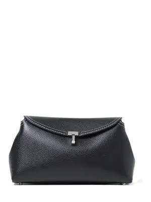 TOTEME T-lock Clutch Bag - Black