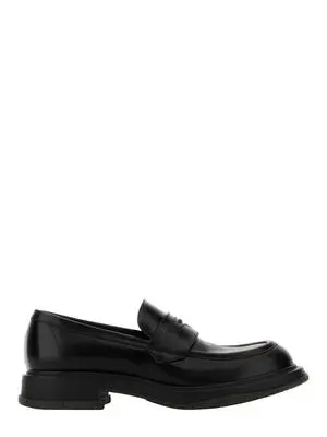 Gucci Leather Loafers - Black